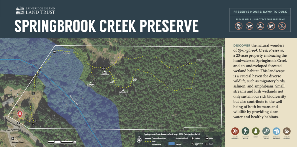 Springbrook Creek Preserve - Bainbridge Island Land Trust